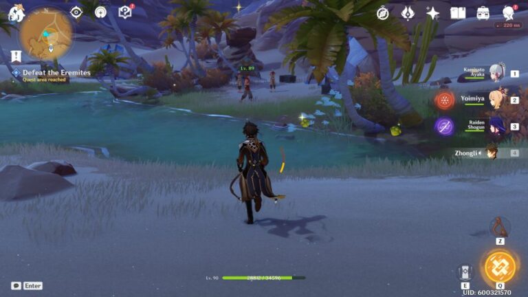 Genshin Impact: Dreams Beneath The Searing Sand Walkthrough