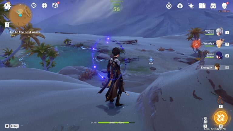 Genshin Impact: Dreams Beneath The Searing Sand Walkthrough