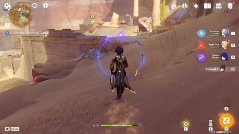 Genshin Impact: Dreams Beneath The Searing Sand Walkthrough