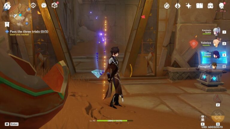 Genshin Impact: Dreams Beneath The Searing Sand Walkthrough