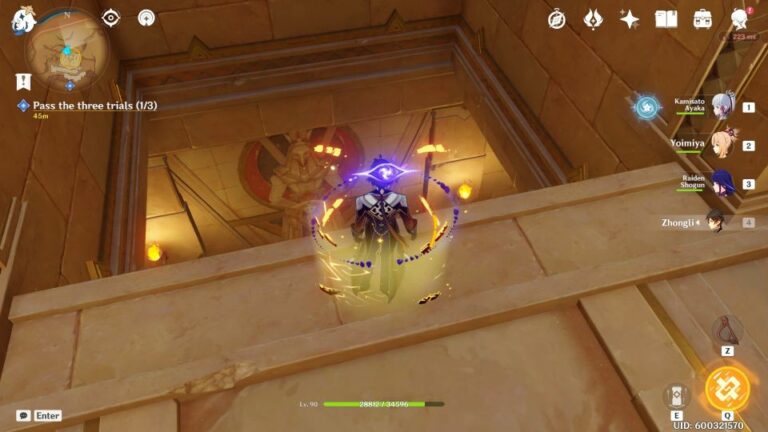 Genshin Impact: Dreams Beneath The Searing Sand Walkthrough