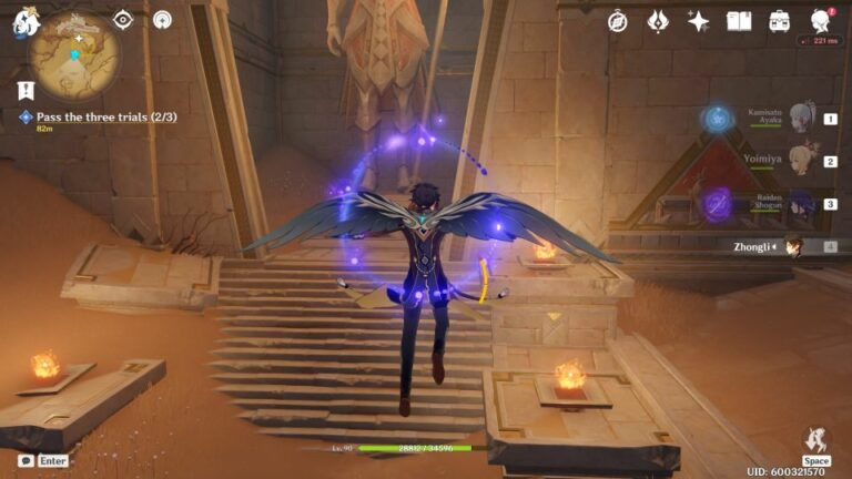 Genshin Impact: Dreams Beneath The Searing Sand Walkthrough