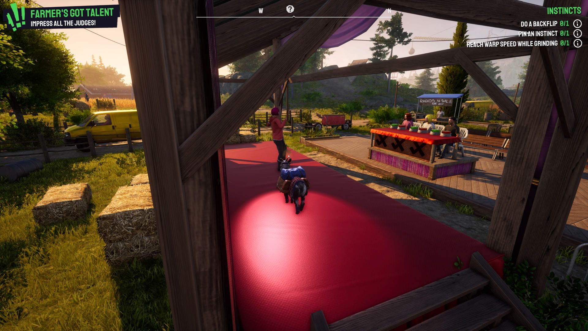 Goat Simulator 3: How To Complete Farmer's Got Talent