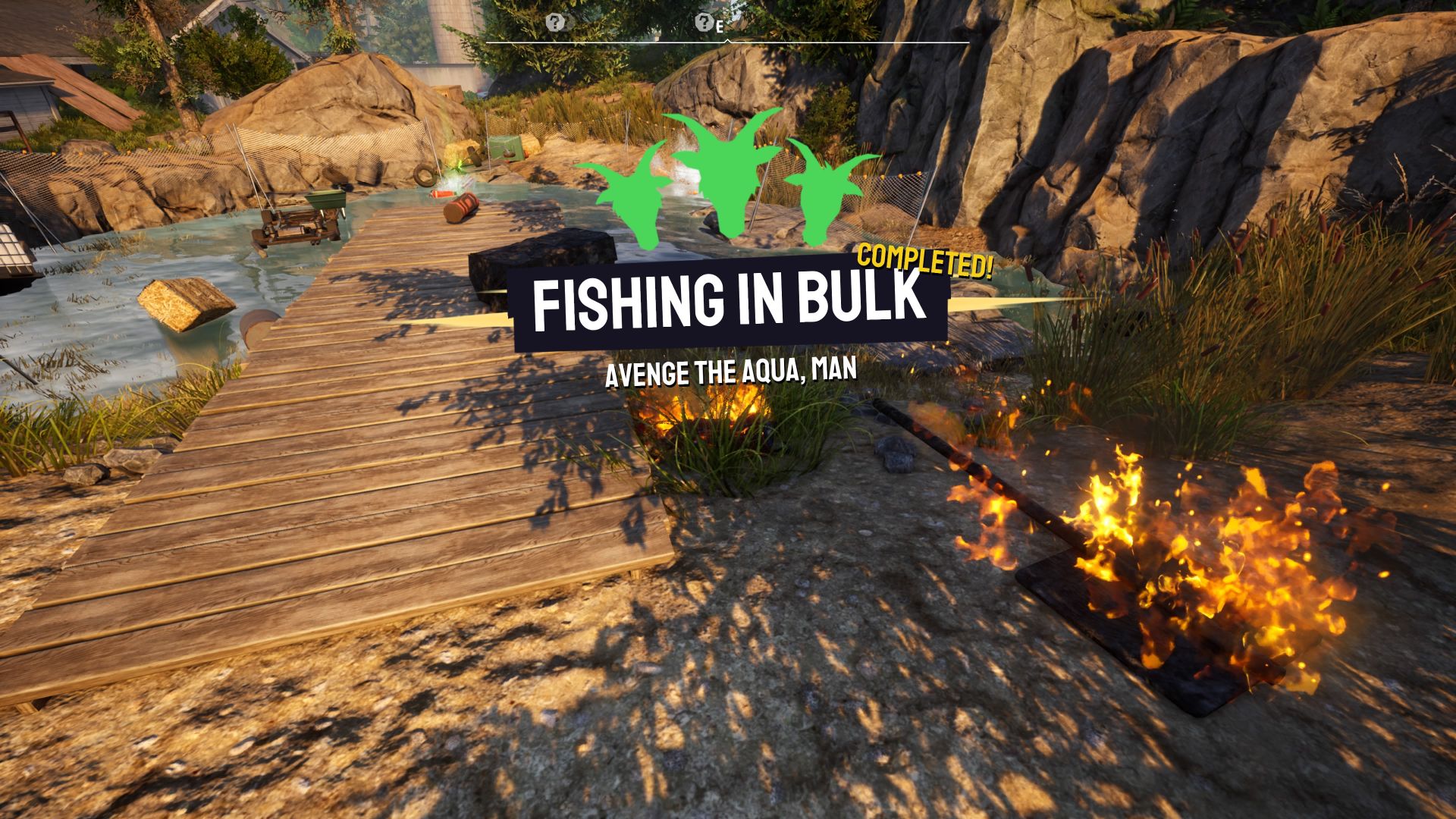 Goat Simulator 3: How To Complete Fishing In Bulk