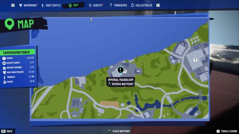 Goat Simulator 3: Imperial Mausoleum Quest Guide