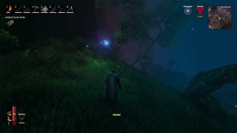 Valheim: How To See Through The Mist With Wisplight