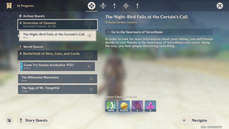 Genshin Impact: Inversion Of Genesis Walkthrough & Guide