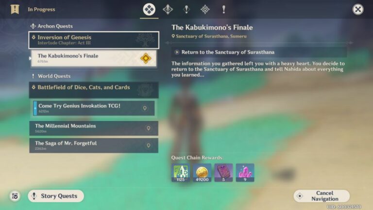 Genshin Impact: Inversion Of Genesis Walkthrough & Guide