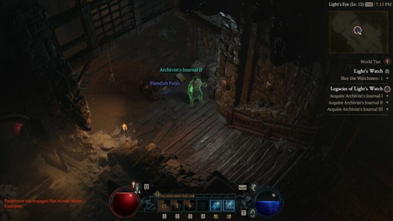 Diablo 4: Legacies Of Light's Watch Walkthrough & Guide