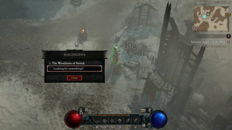 Diablo 4: The Woodsman Of Nevesk Walkthrough