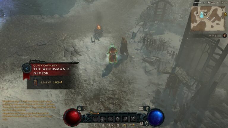 Diablo 4: The Woodsman Of Nevesk Walkthrough