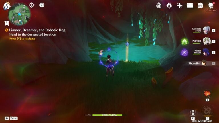 Genshin Impact: Limner, Dreamer And Robotic Dog Walkthrough