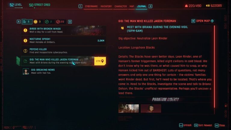 Cyberpunk 2077: The Man Who Killed Jason Foreman