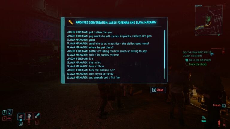 Cyberpunk 2077: The Man Who Killed Jason Foreman