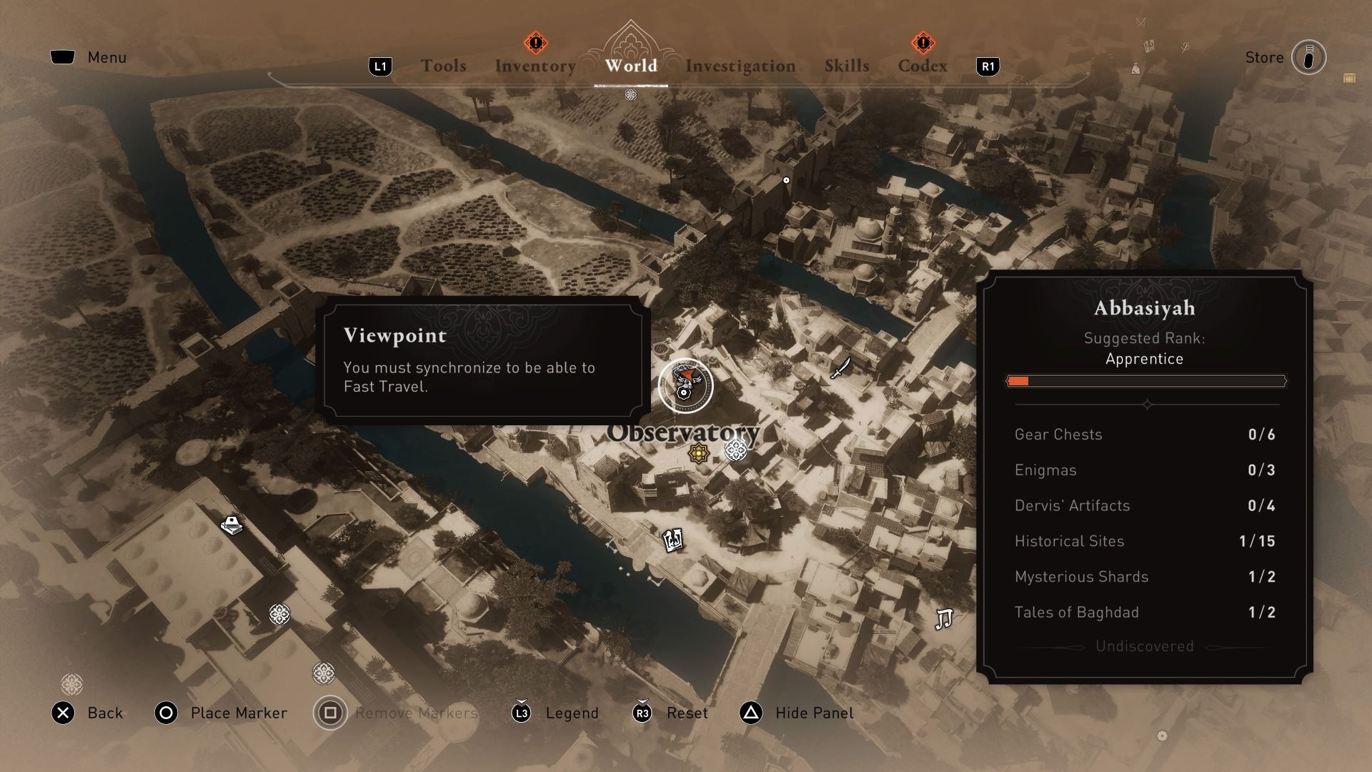 AC Mirage: How To Climb Up The Observatory Viewpoint In Abbasiyah