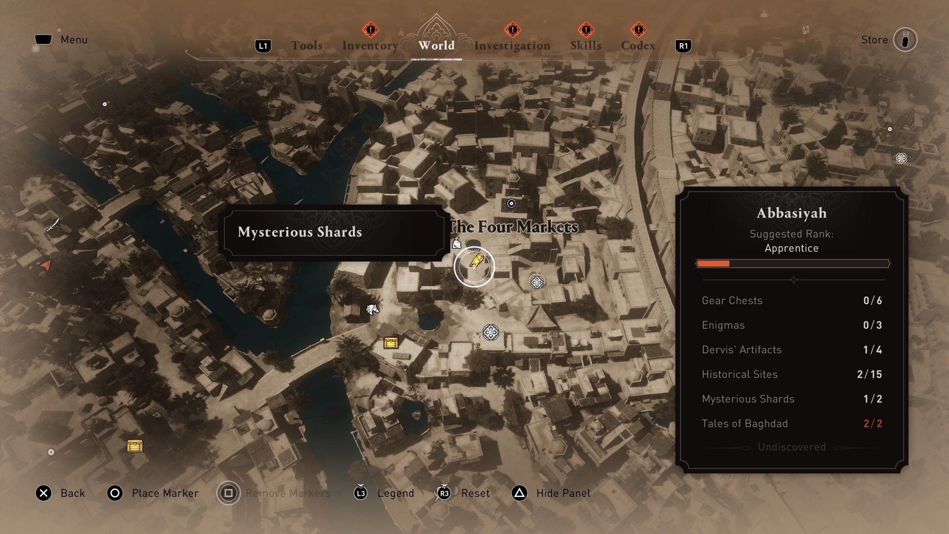 AC Mirage: Mysterious Shards Location In Abbasiyah