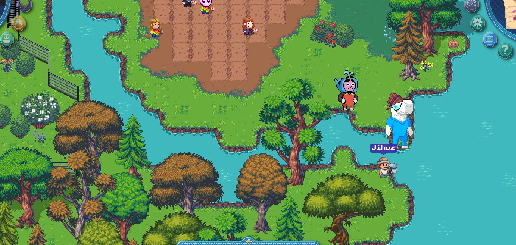 Pixels: How To Get A Fishing Net From Jihoz