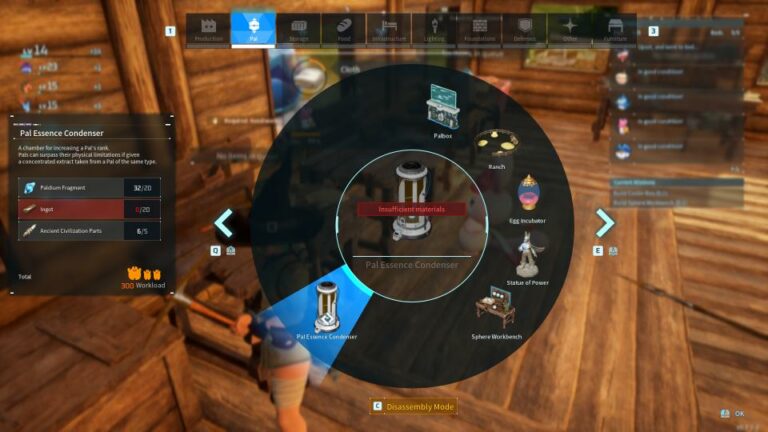 Palworld: How To Build A Pal Essence Condenser